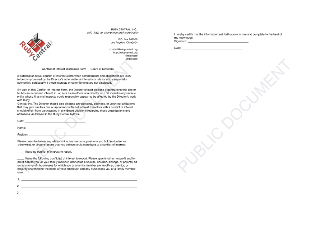 Ruby Central Weekly Update – Friday, November 14, 2025